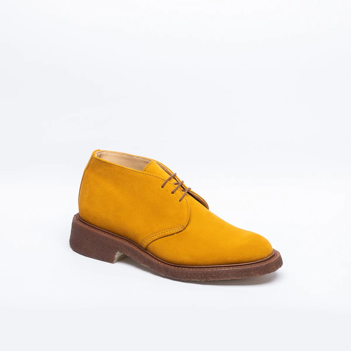 Tricker's Winston suede ankle boot curry suede crepe sole – Iliprandi ...