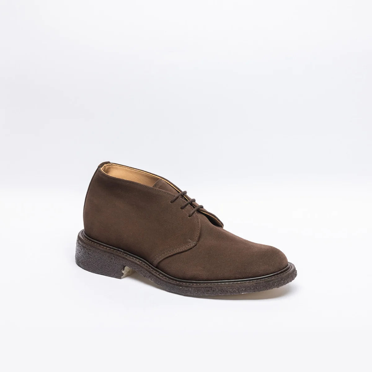 Tricker's Winston ankle boot cafe' suede crepe sole – Iliprandi Milano