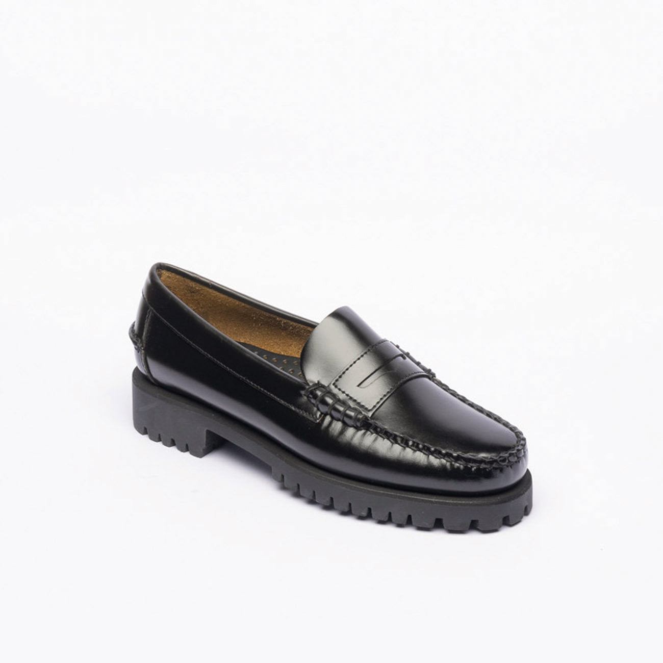 Moccassino Sebago dan lug pelle nera – Iliprandi Milano