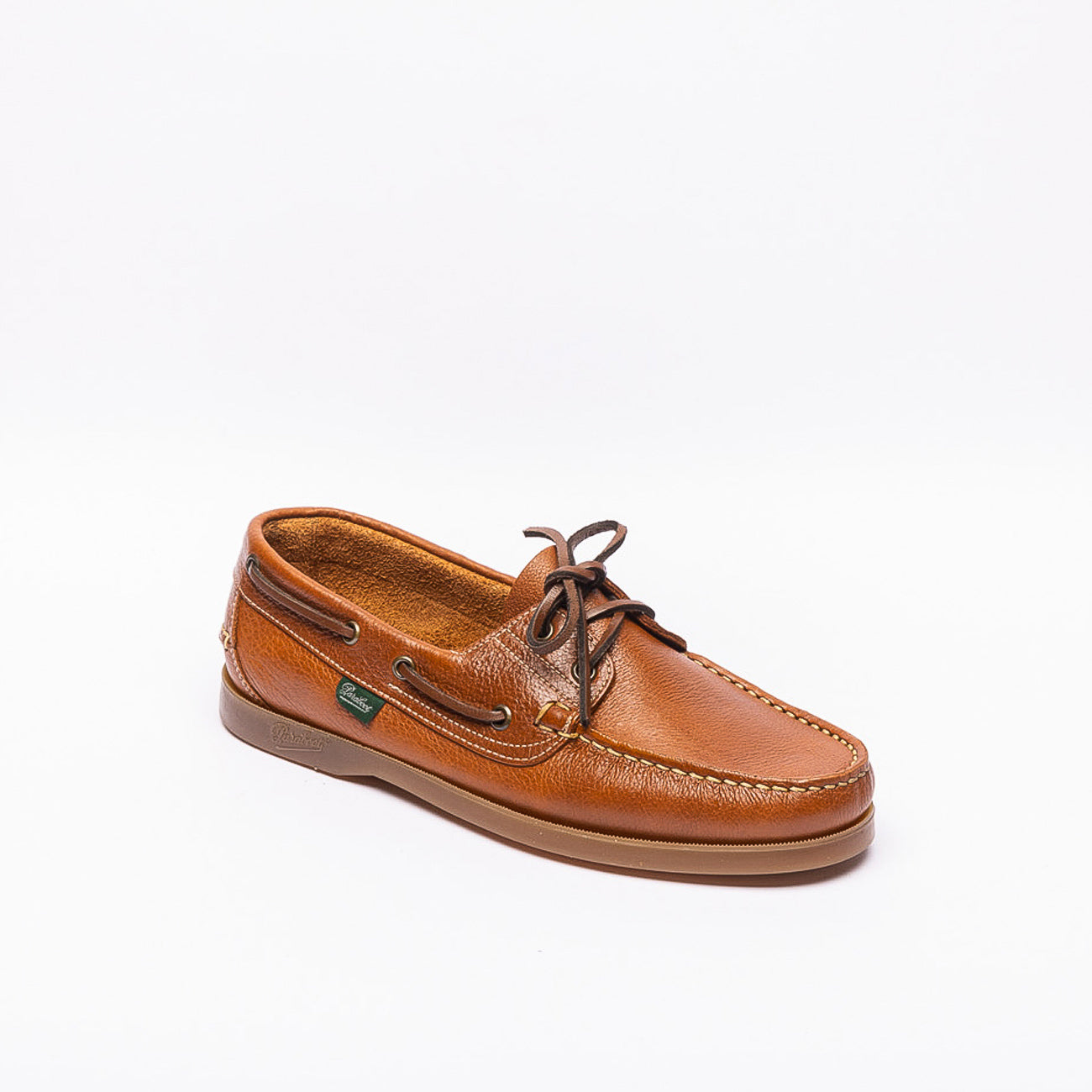 Paraboot Barthtan grain calf skin boat shoes – Iliprandi Milano
