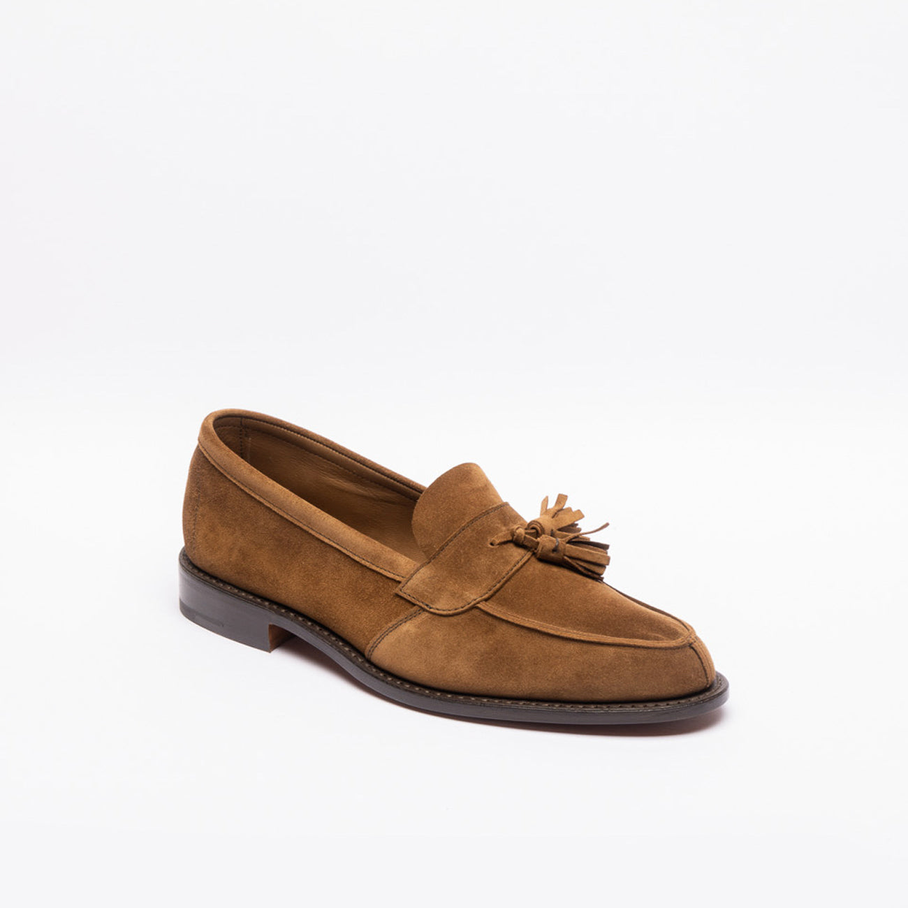 Tricker's Tony tassels loafer Cubana suede leather sole – Iliprandi Milano