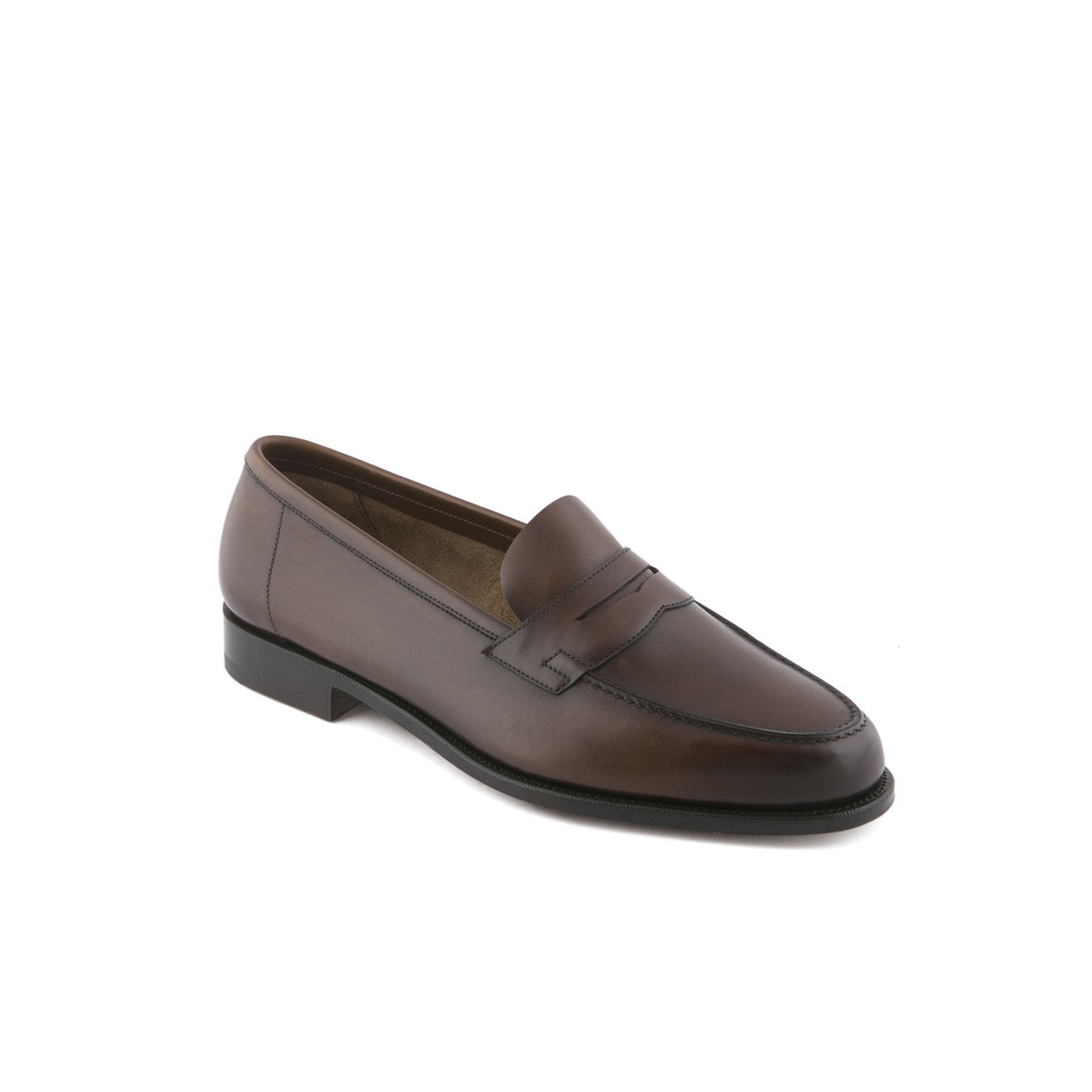 Mocassino penny loafer Edward Green Duke in pelle marrone – Iliprandi ...